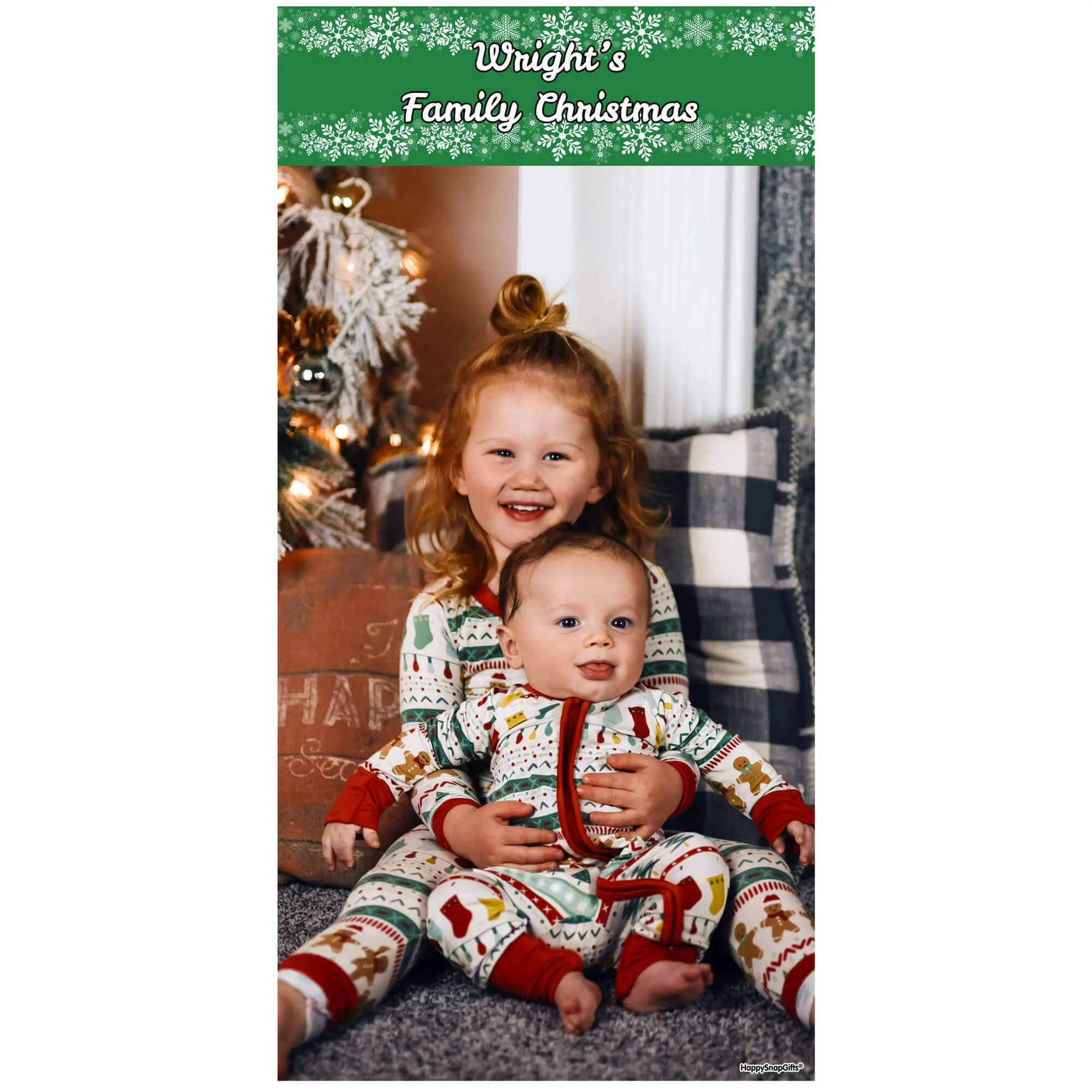 Personalised Christmas Photo Reveal Poster