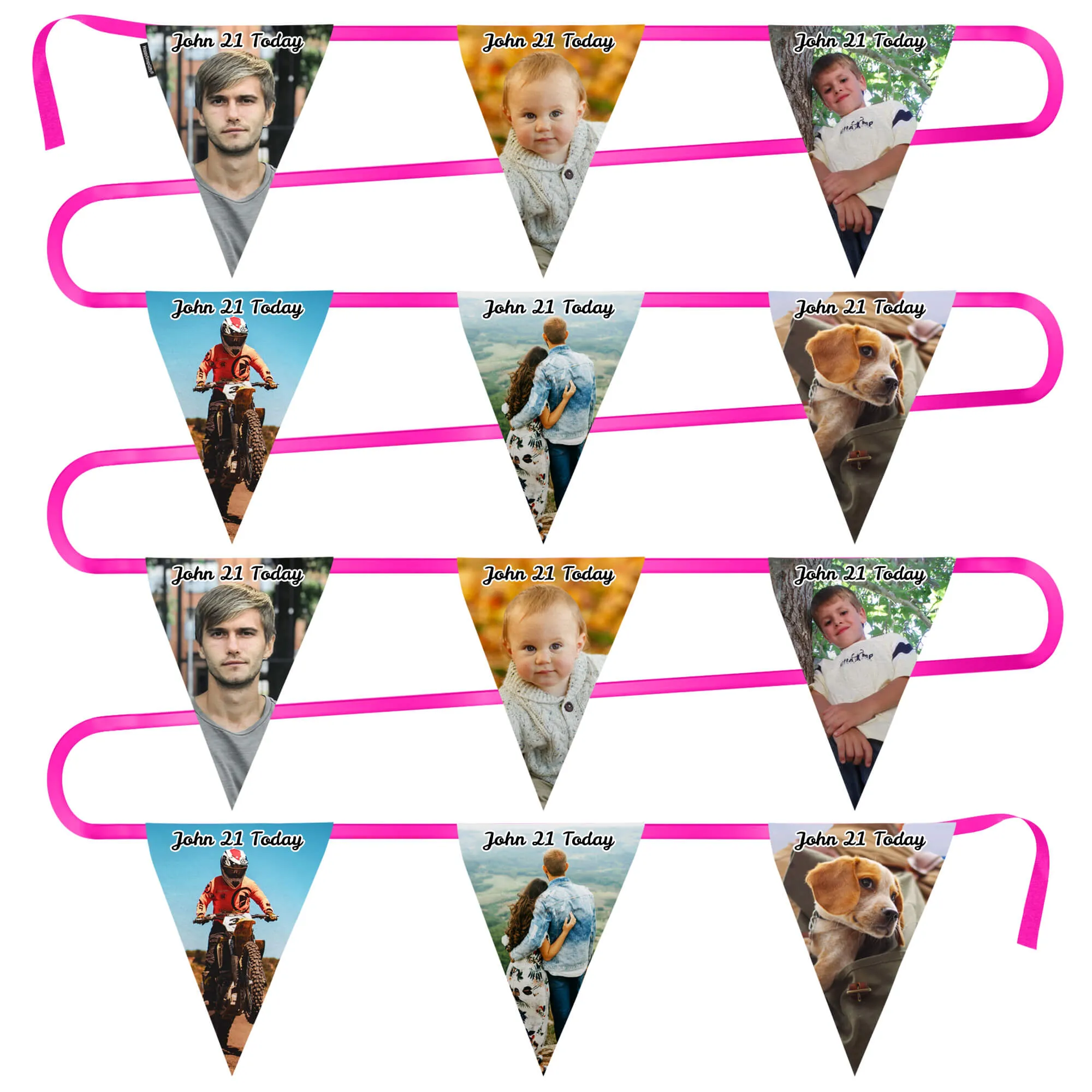 Personalised Photo Bunting