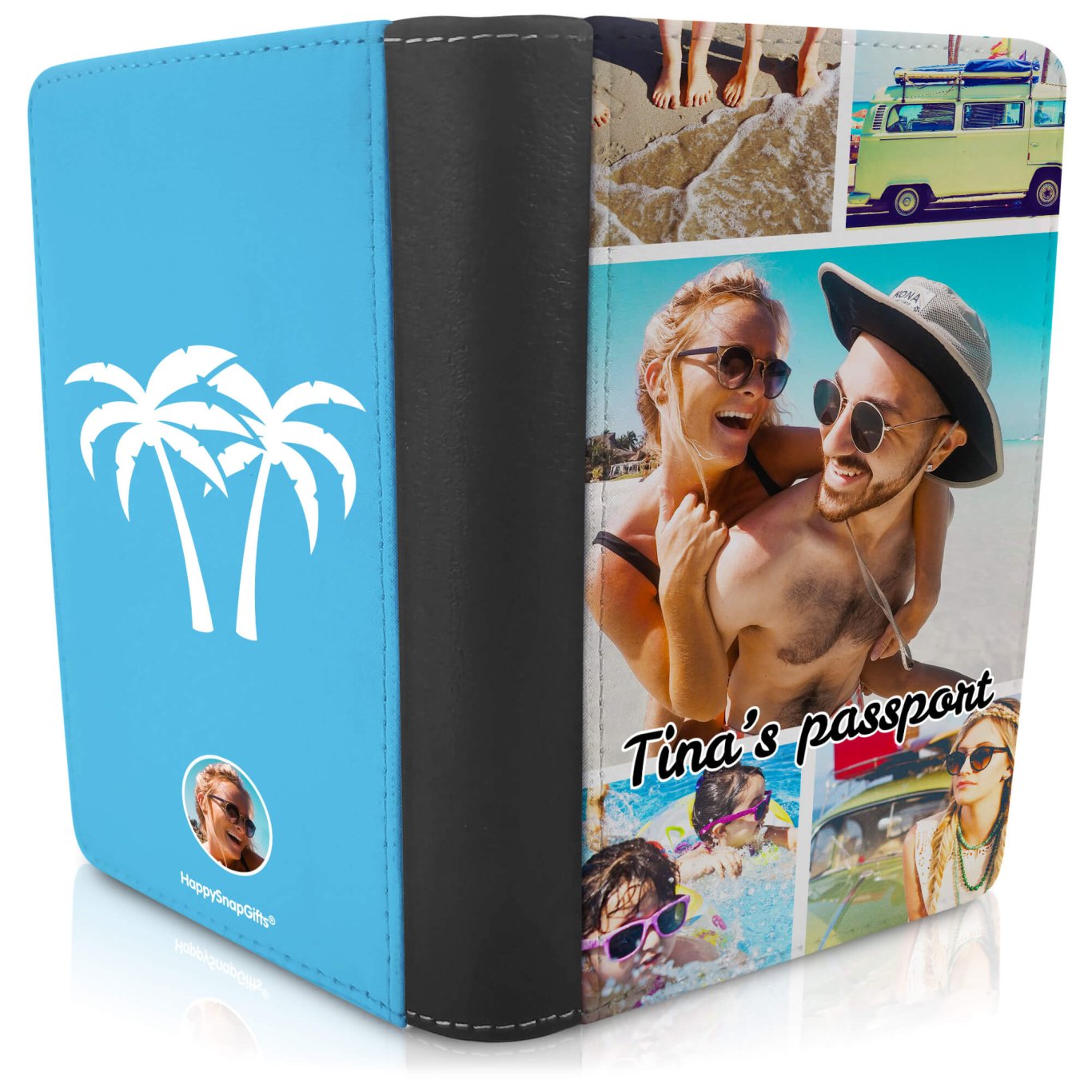 Collage Photo Passport Holder